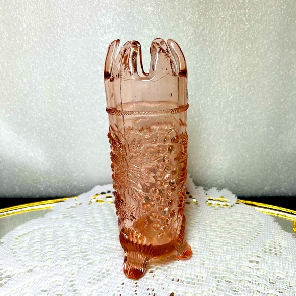 Accents | Vintage Fenton Glass Hat Pin Holder | Poshmark